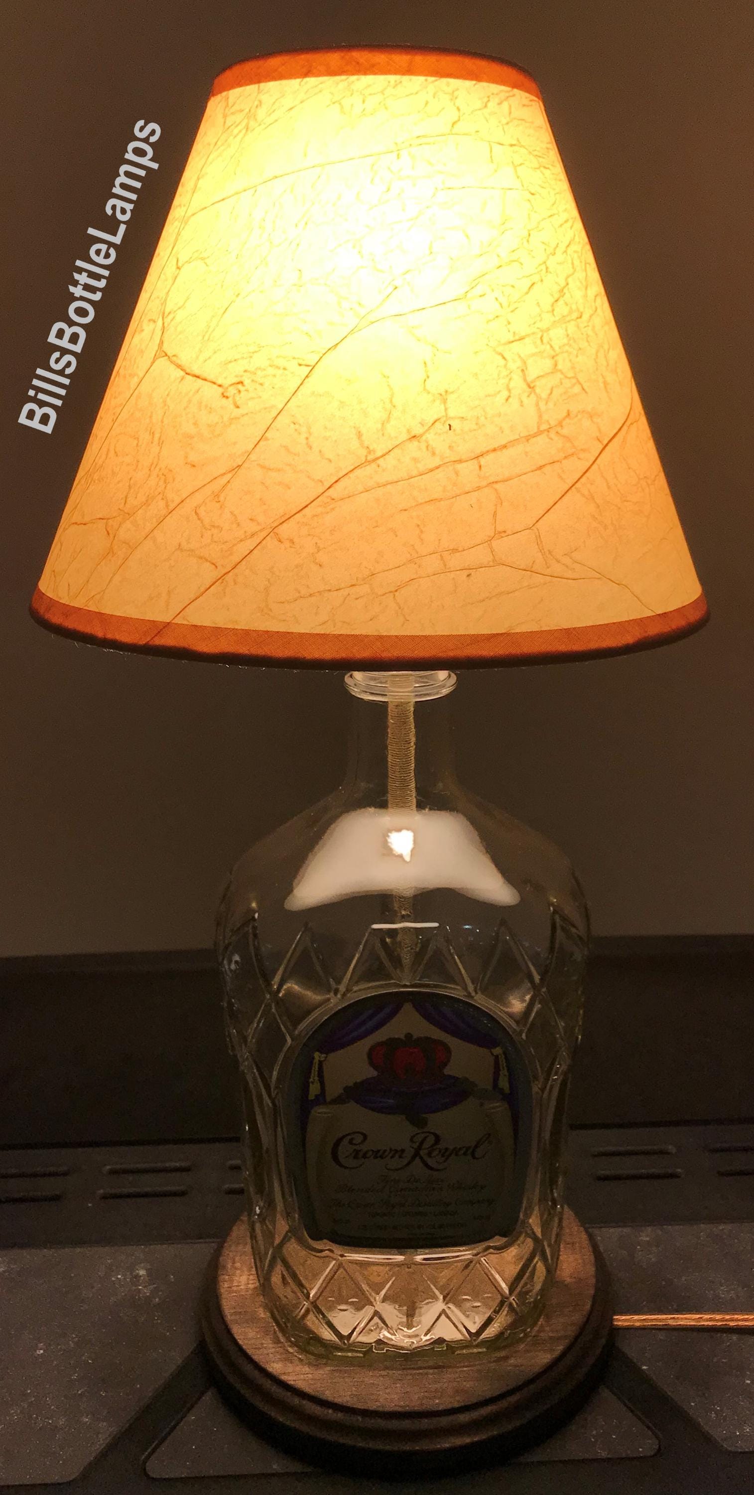 CRACKLE Pattern 9 Inch Custom Handmade Classic LAMP SHADE Bulb Clip ...