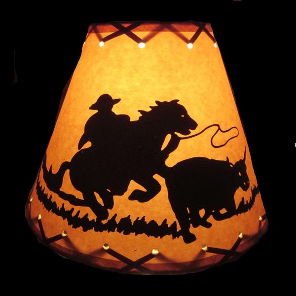 Western Lamp Shade - Etsy
