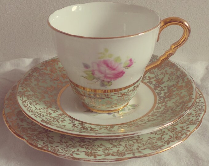 Royal Albert/paragon Victorian Rose Tea Set - Etsy