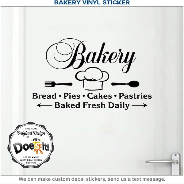 Bakery Vinyl - Etsy