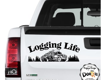 Logger Don't Worry I Hugged It First Sticker Decal Vinyl Lumberjack ...