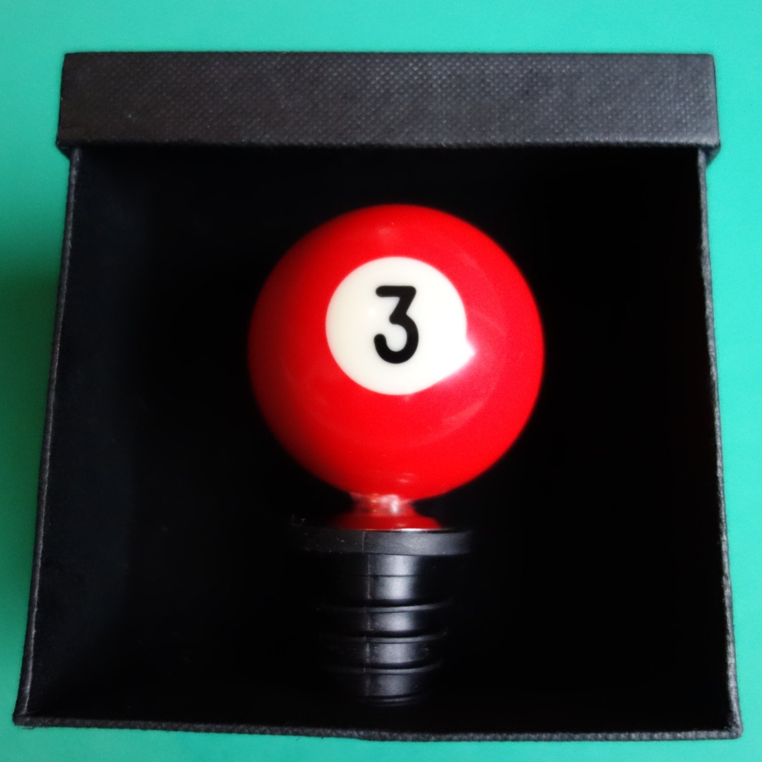 Number 3 Pool/billiards Ball Wine Bottle Stopper, Champagne Bottle ...