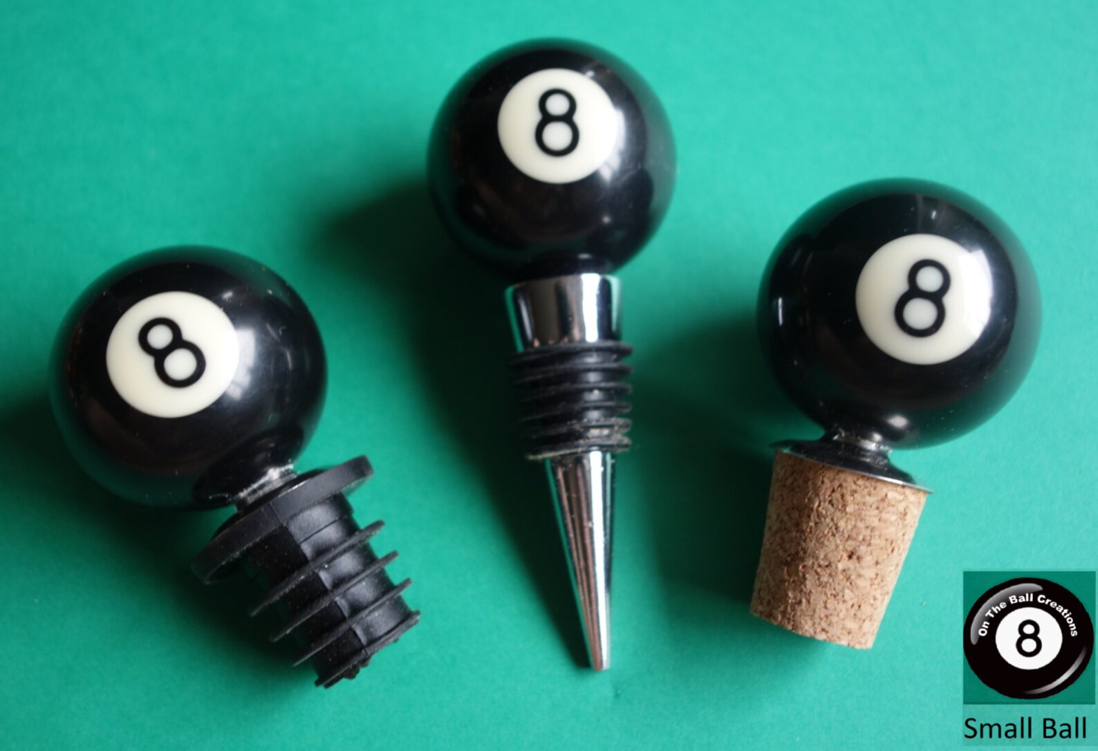 Number 8 Pool/Billiard Ball Wine Bottle Stopper | Etsy