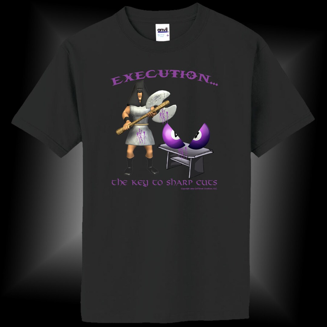Execution- Pool T-shirt - Etsy