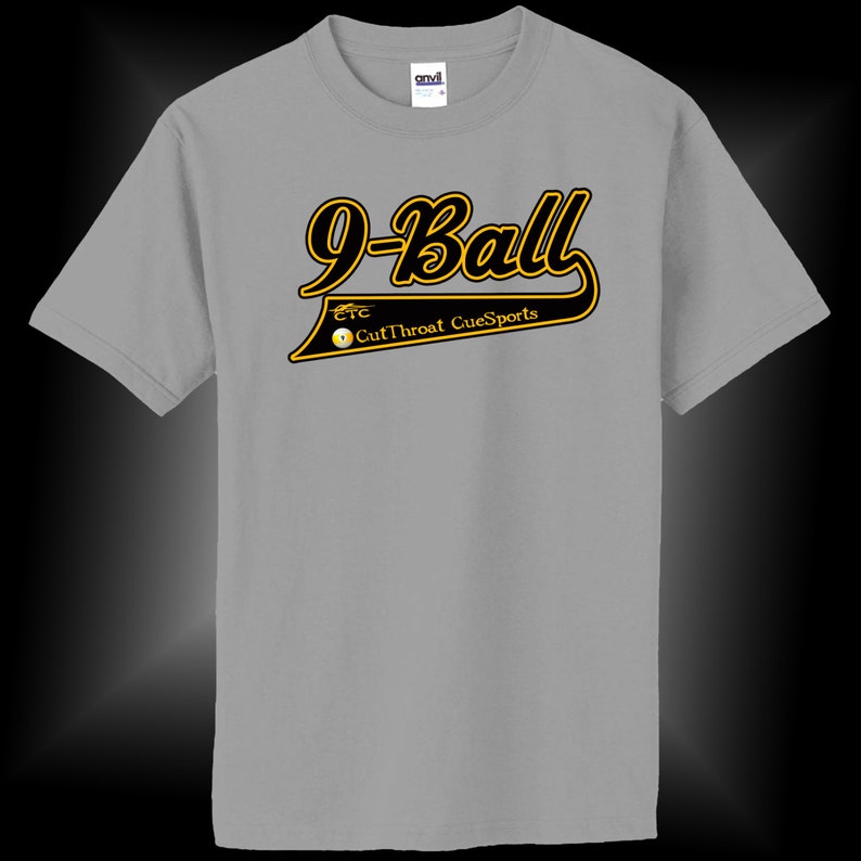 9 -ball Pool T-shirt - Etsy