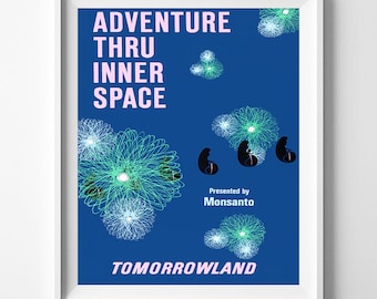 Adventure Through Inner Space Poster - Etsy