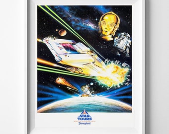 Star Tours Poster - Etsy
