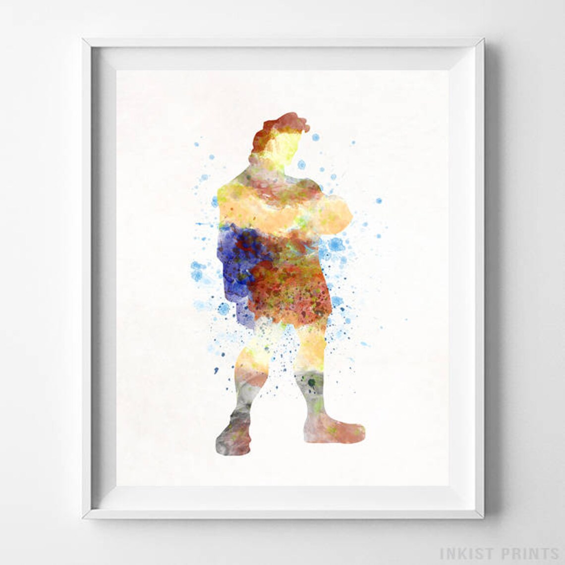 Hercules Print Hercules Poster Hercules Art Hercules Gift | Etsy