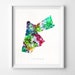 Jordan Map Print Amman Print Jordan Poster Dorm Wall Art - Etsy