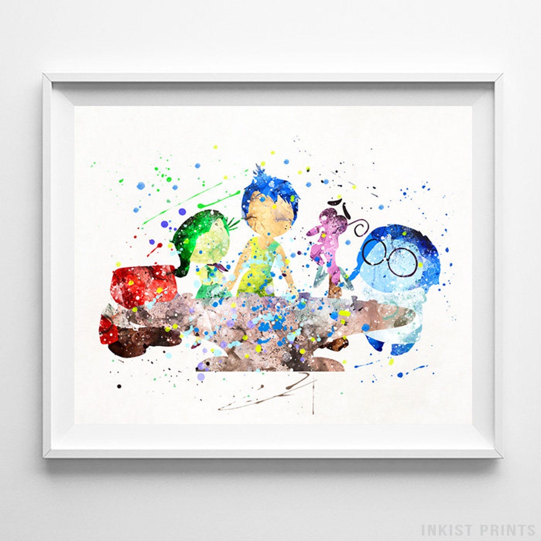 Inside Out Print Inside Out Poster Inside Out Art Disney - Etsy France