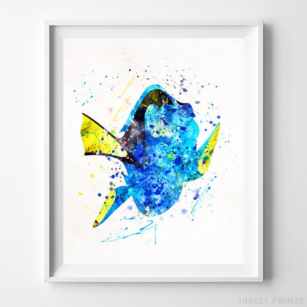 Finding Nemo, Finding Nemo Poster, Dory Print, Nemo Poster, Disney Art ...