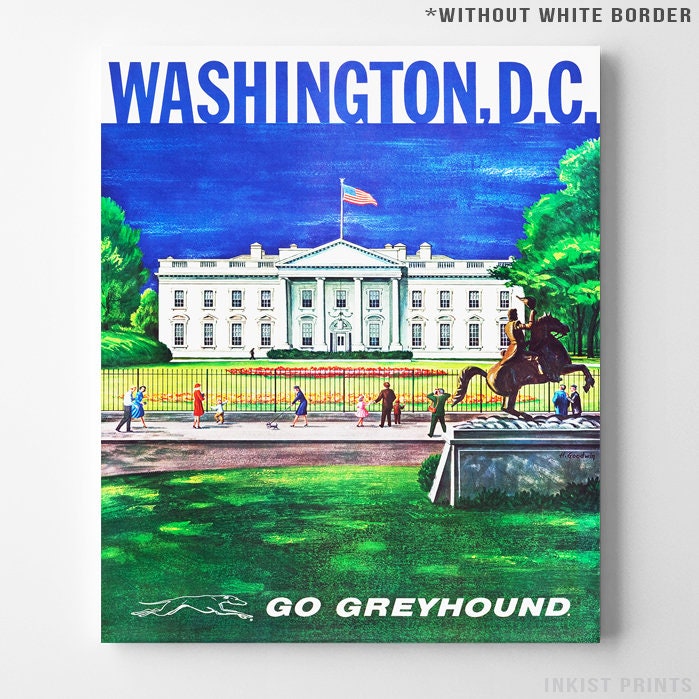 Disneyland Art, Go Greyhound Washington D.C, Disneyland Vintage, Disney ...