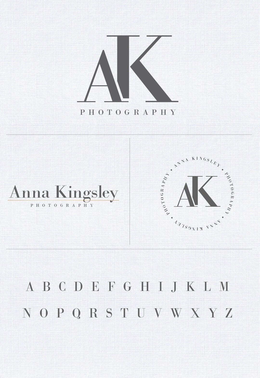 Premade Logo Design Set With Customization - Logo for Boutiques ...