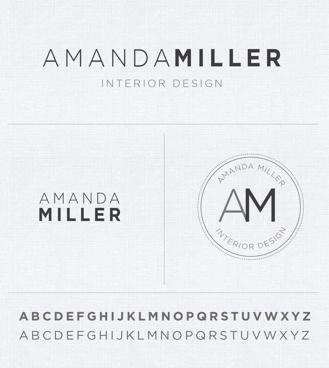 Premade Logo Design Set With Customization - Logo for Boutiques ...