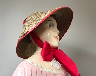 Farmer straw hat | Etsy