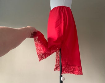 Red Half Slip | Etsy