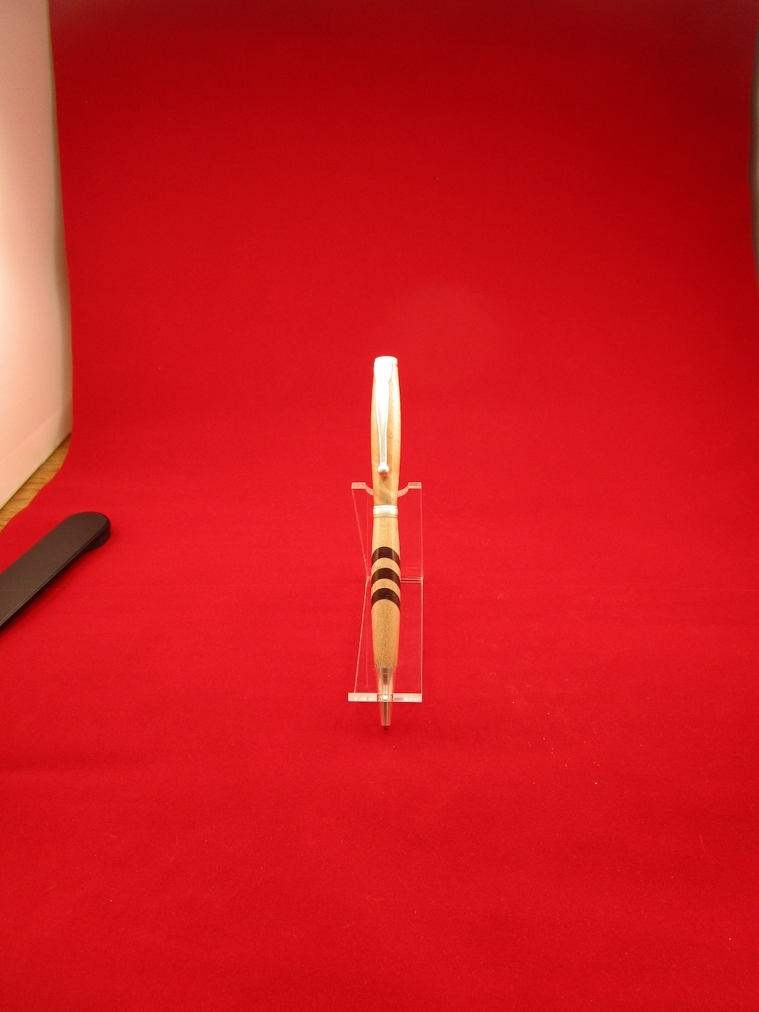 Slimline Segmented Pen Made From Maple and Bubinga Angled Segments and ...