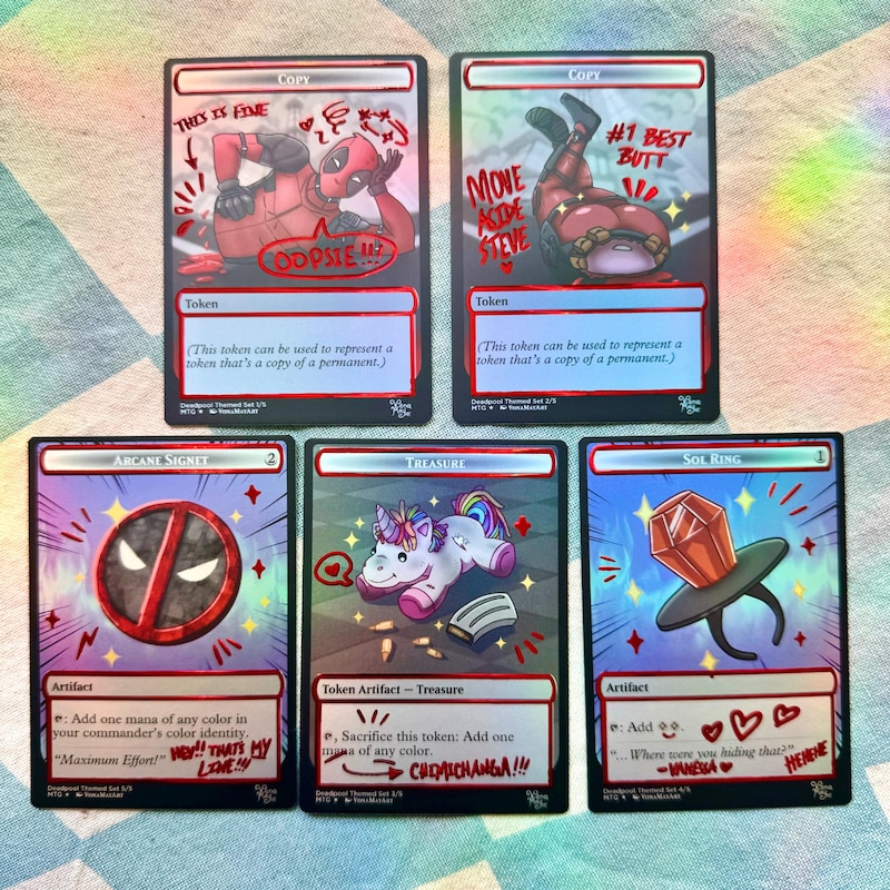 Mtg Deadpool Trading Card - Etsy