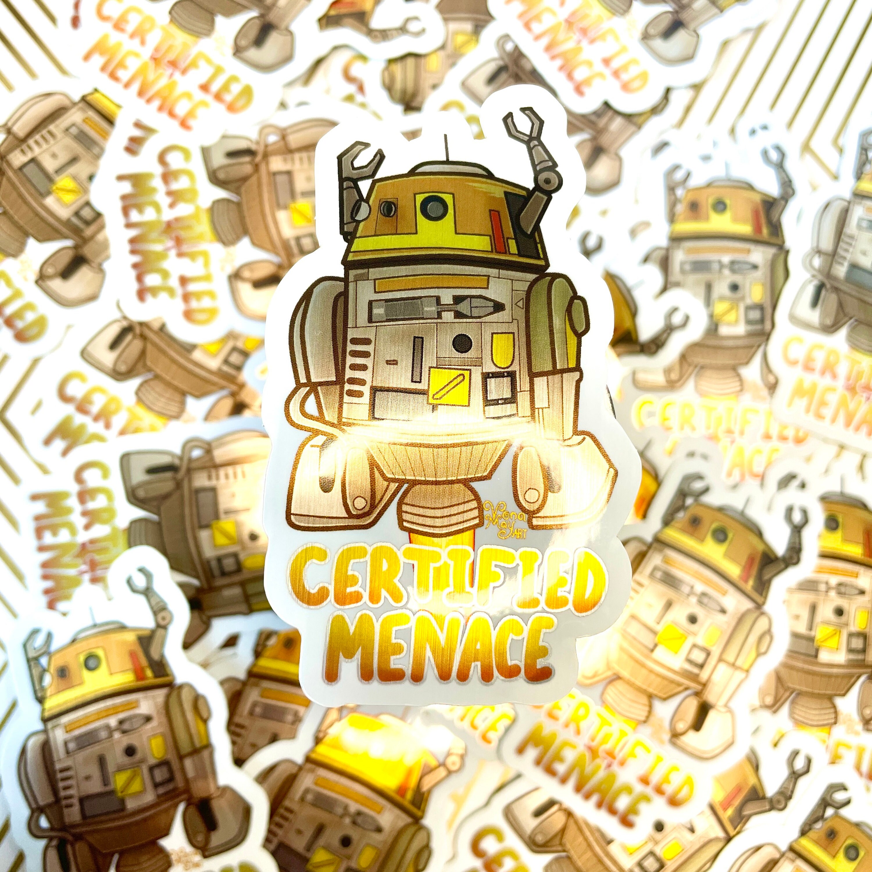 Star Wars Astromech Droid Stickers Brushed Aluminum Vinyl - Etsy Canada