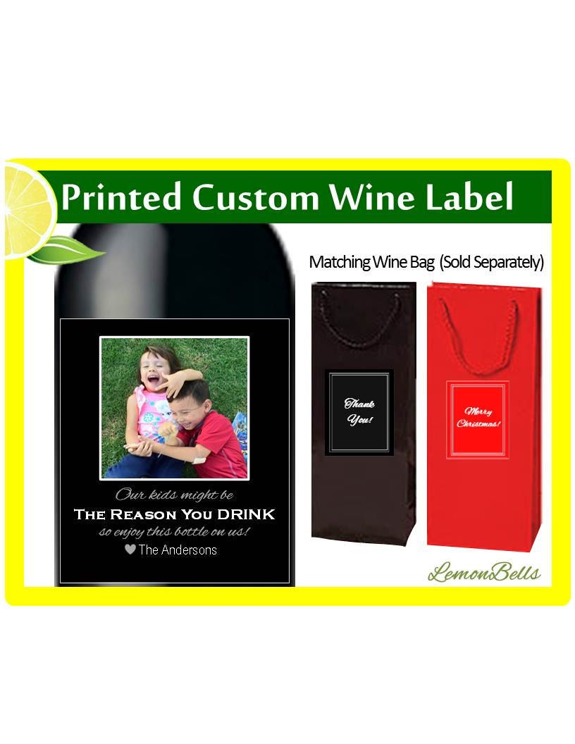 Teacher Appreciation Wine Teacher Thank You Gift Teacher | Etsy