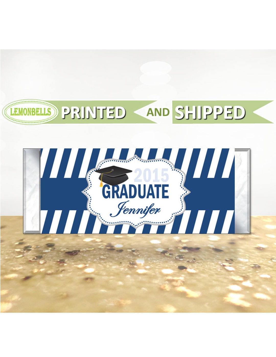 Printed Graduation Candy Wrapper, Graduation Candy Bar, Graduation ...