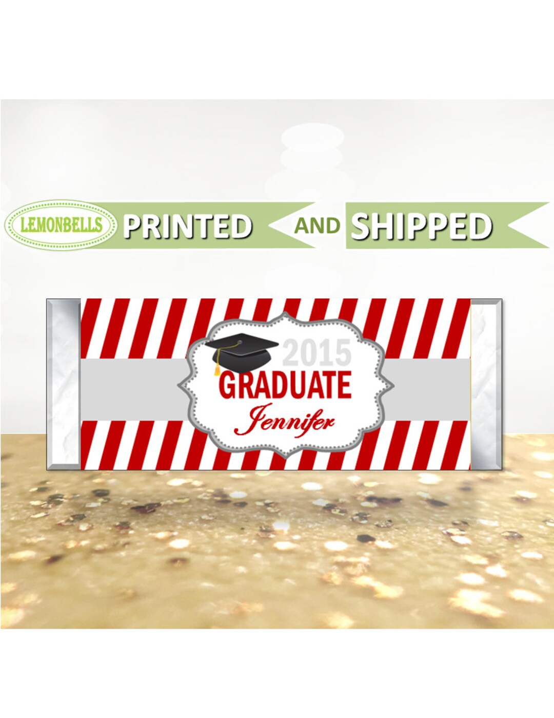 Printed Graduation Candy Wrapper, Graduation Candy Bar, Graduation ...