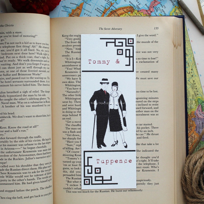 Tommy Bookmark - Etsy