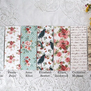 Anne Elliot Bookmark, Persuasion Book Mark, Jane Austen Bookmark, Book ...