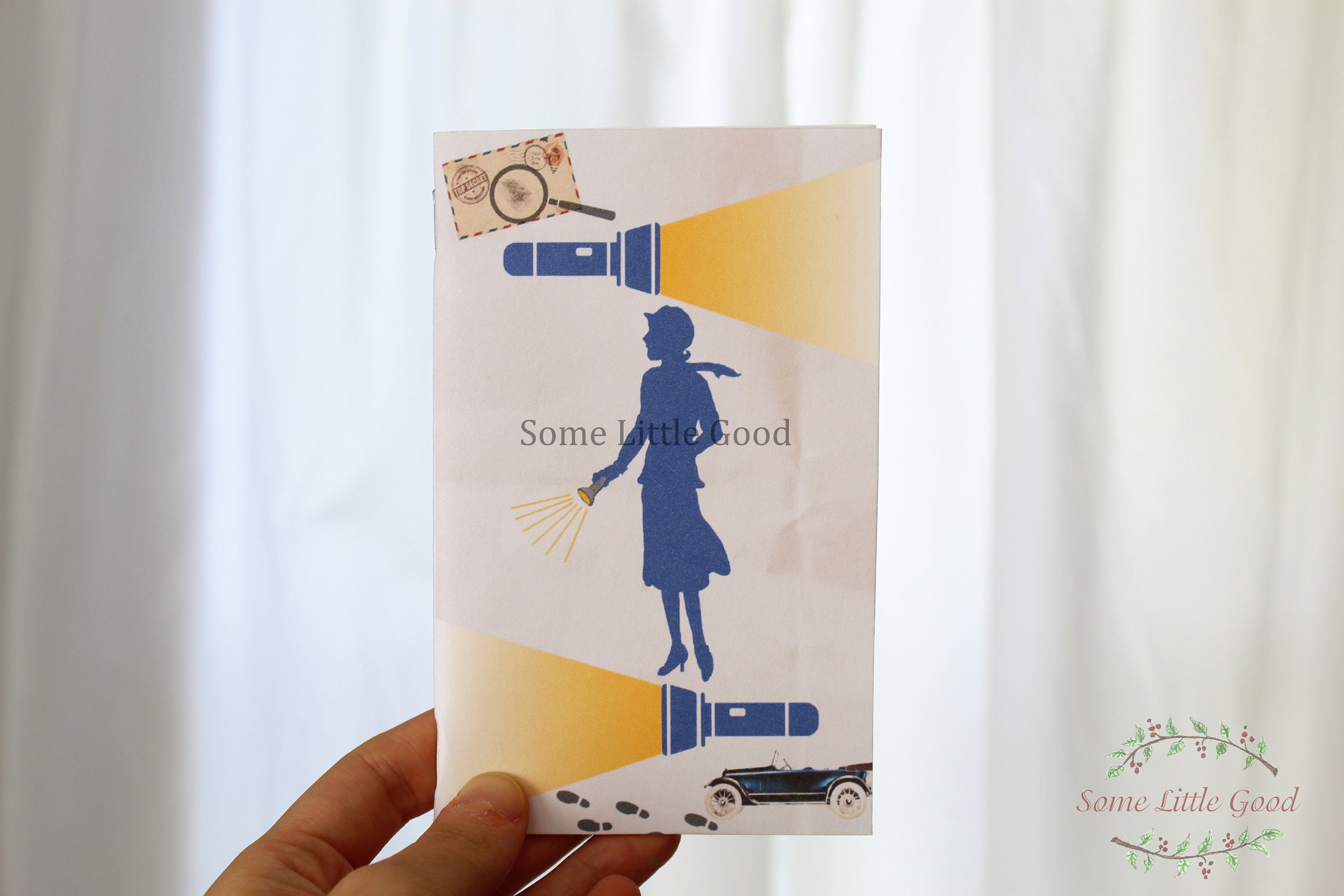 Girl Detective Journal Mystery Notebook Kids Spy Journal - Etsy UK