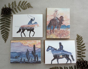 Western Greeting Card - Etsy