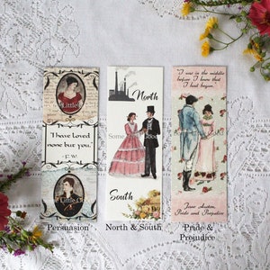 Anne Elliot Bookmark, Persuasion Book Mark, Jane Austen Bookmark, Book ...