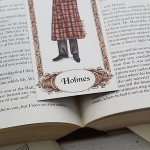 Sherlock Holmes Bookmark, Sherlock Book Mark, Arthur Conan Doyle ...