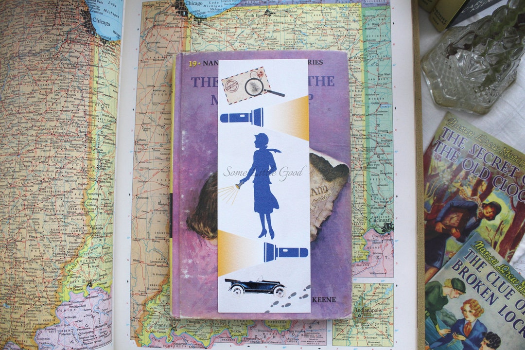 Girl Detective Bookmark, Mystery Book Mark, Kids Spy Bookmark, Book ...
