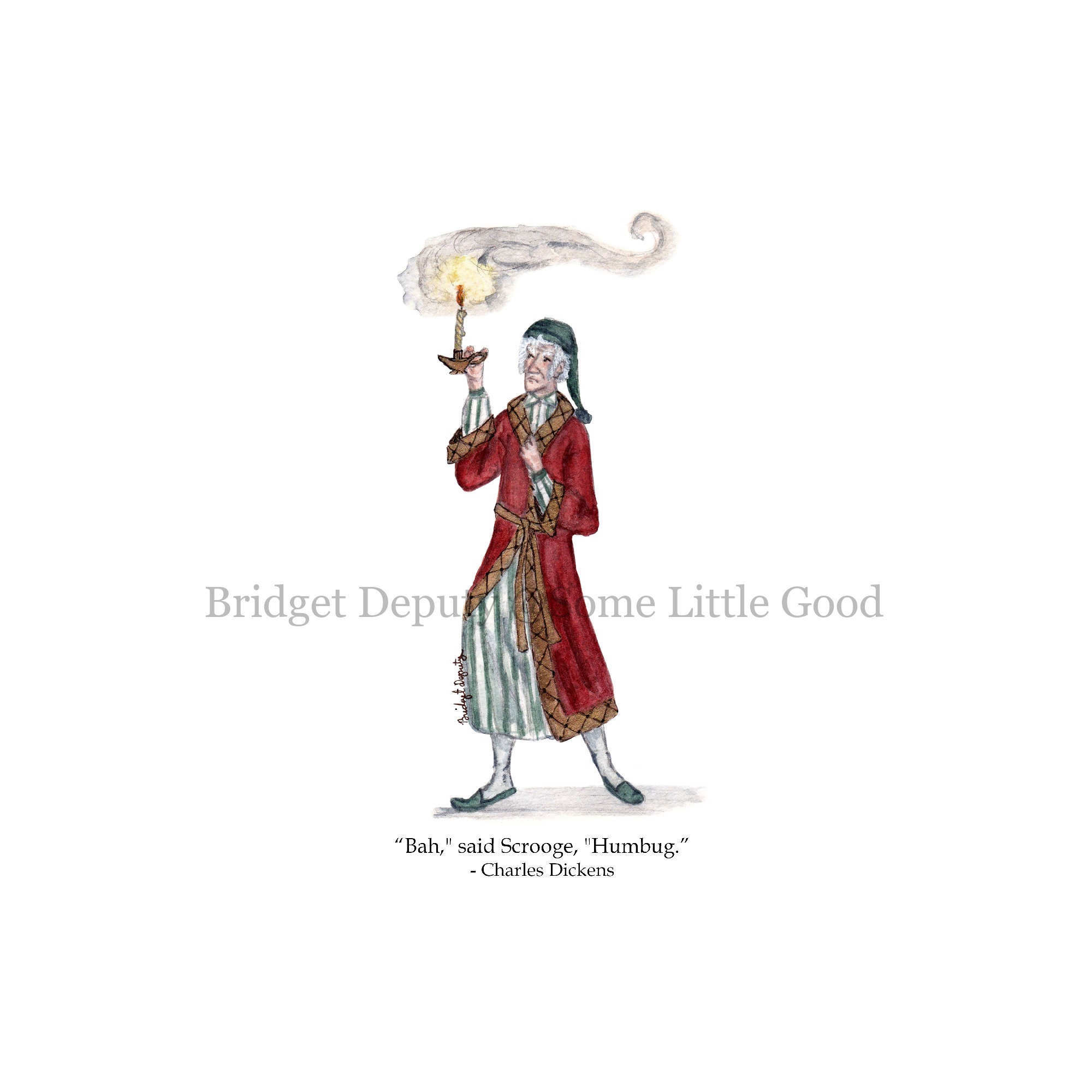 Ebenezer Scrooge A Christmas Carol Drawing