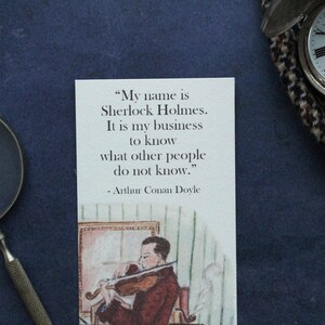 Sherlock Holmes Bookmark Collector's Set, Sherlock Holmes and Dr ...