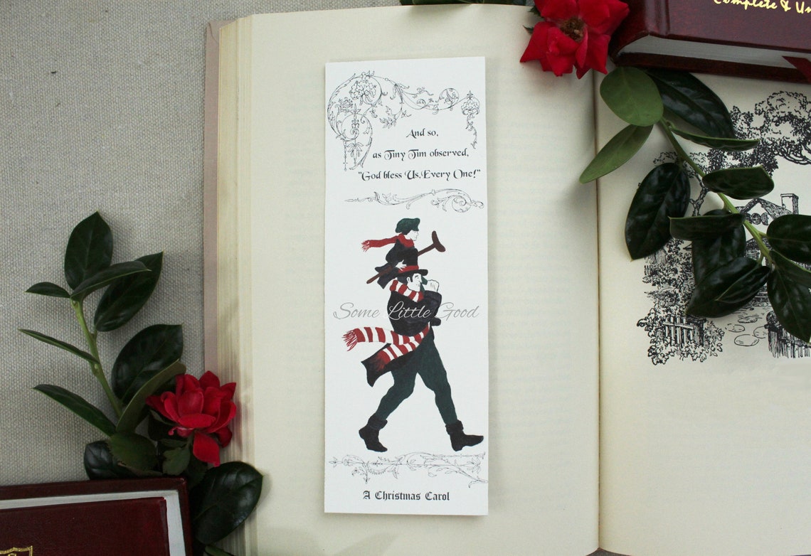 A Christmas Carol Bookmarks Ebenezer Scrooge Book Mark Bob - Etsy