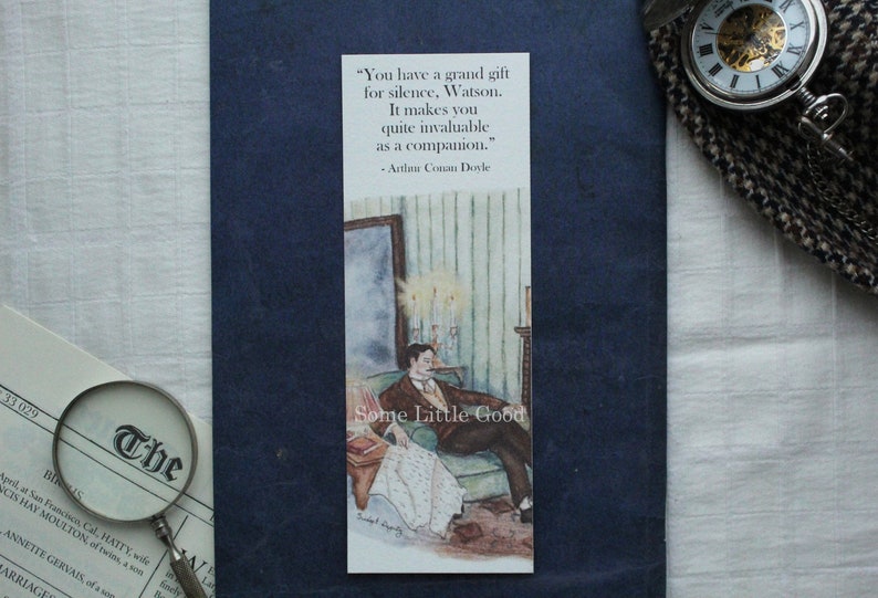 Sherlock Holmes Bookmark Collector's Set, Sherlock Holmes and Dr ...
