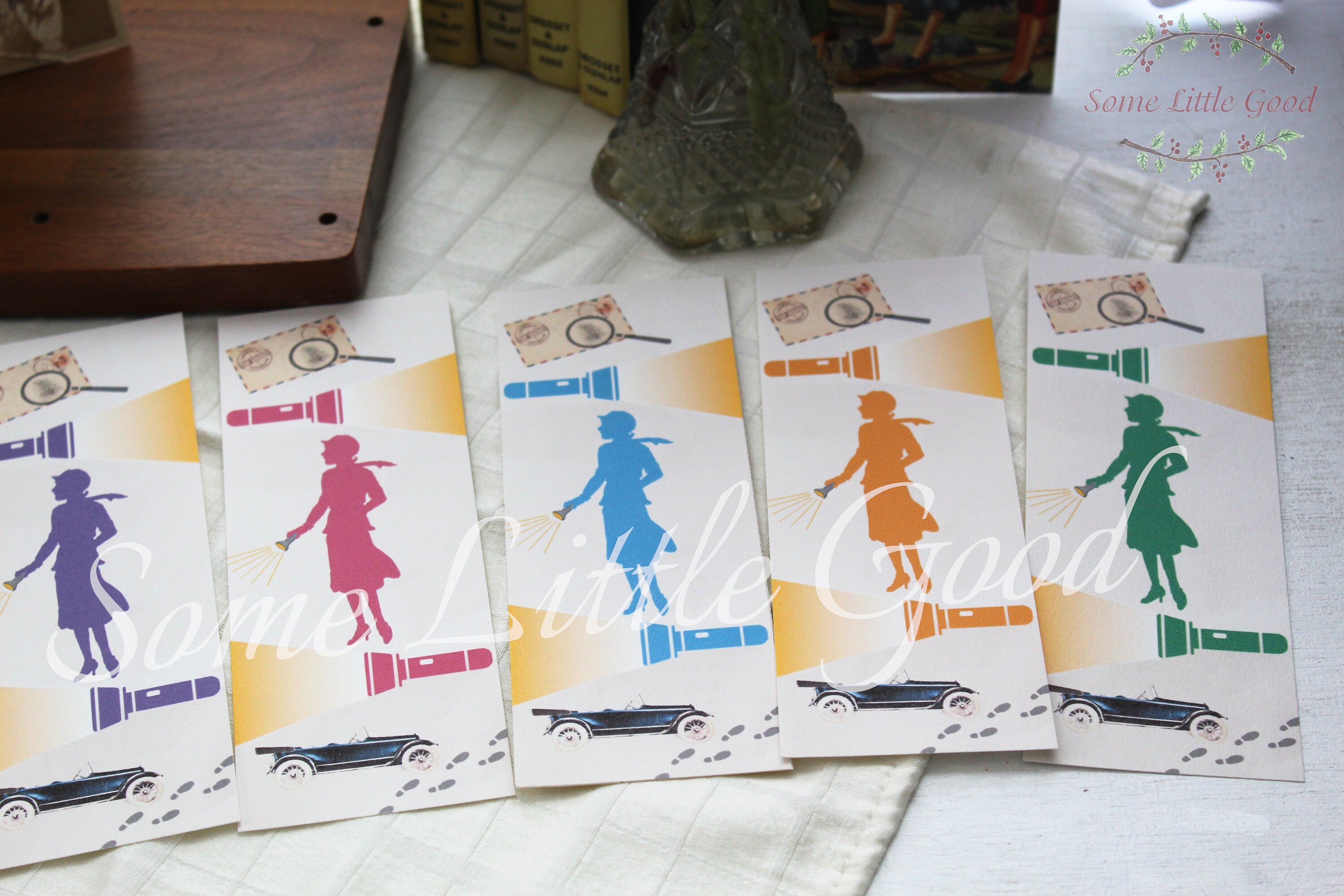 Girl Detective Bookmark Mystery Book Mark Kids Spy Bookmark | Etsy