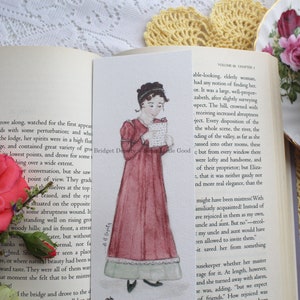 Anne Elliot Bookmark, Persuasion Book Mark, Jane Austen Bookmark, Book ...