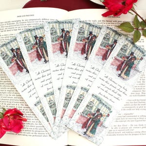 Pemberley Christmas Bookmarks, Pride and Prejudice Book Mark, Jane ...