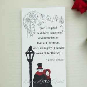 A Christmas Carol Bookmarks, Ebenezer Scrooge Book Mark, Bob Cratchit ...