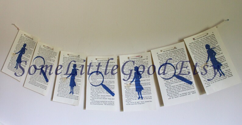 Small Mystery Banner Girl Detective Banner or Boy Detective - Etsy