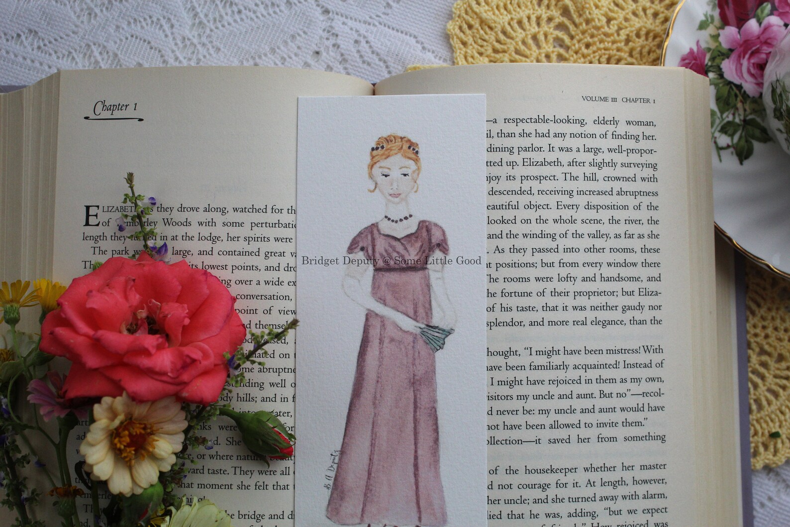 Emma Woodhouse Bookmark Emma Book Mark Jane Austen Bookmark | Etsy