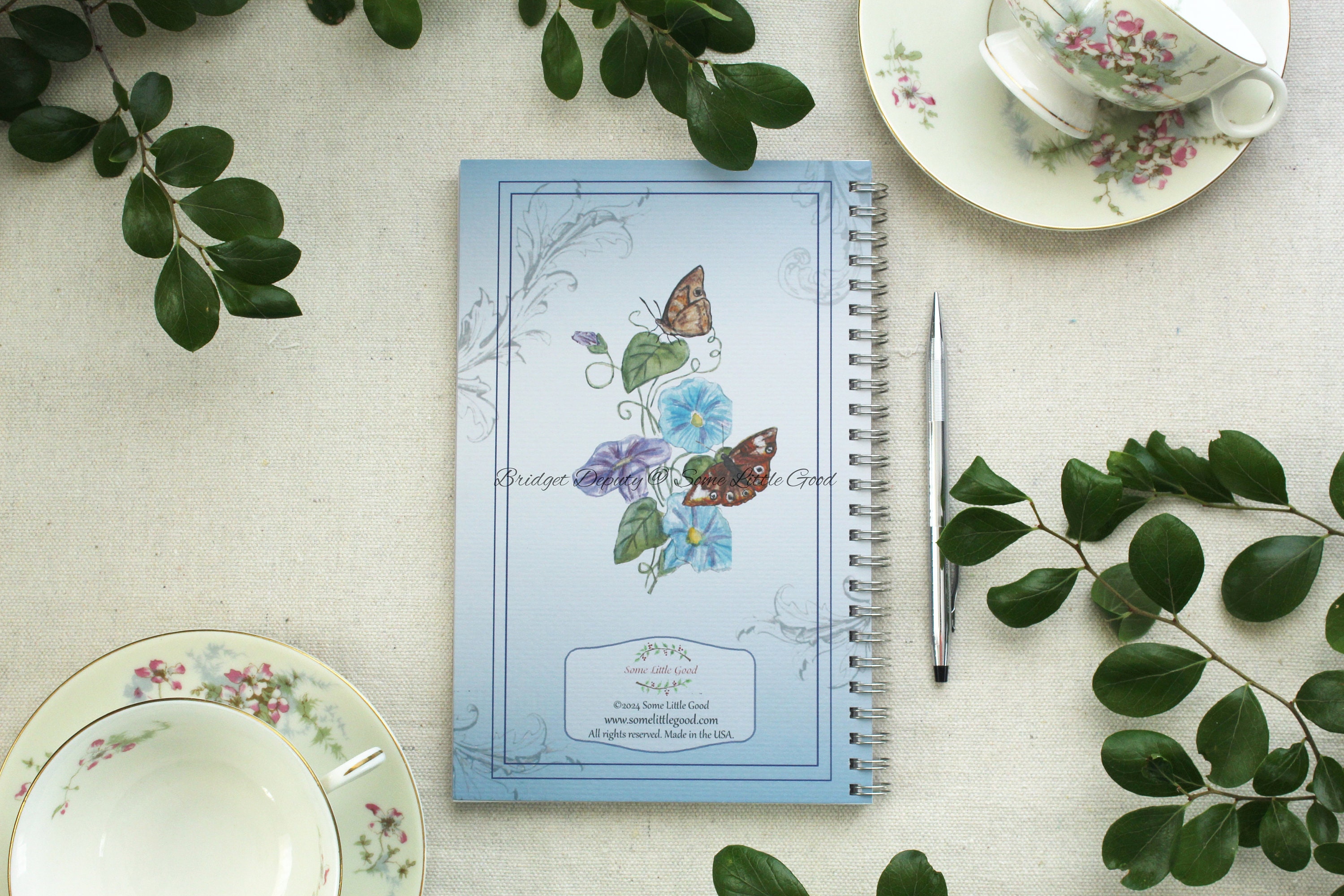 Blackberry Wren Spiral Notebook, Soft-cover Bird Scripture Journal ...