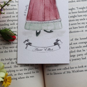 Anne Elliot Bookmark, Persuasion Book Mark, Jane Austen Bookmark, Book ...