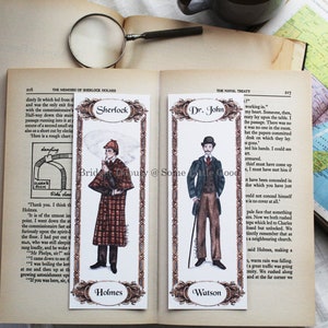 Sherlock Holmes Bookmark Collector's Set, Sherlock Holmes and Dr ...