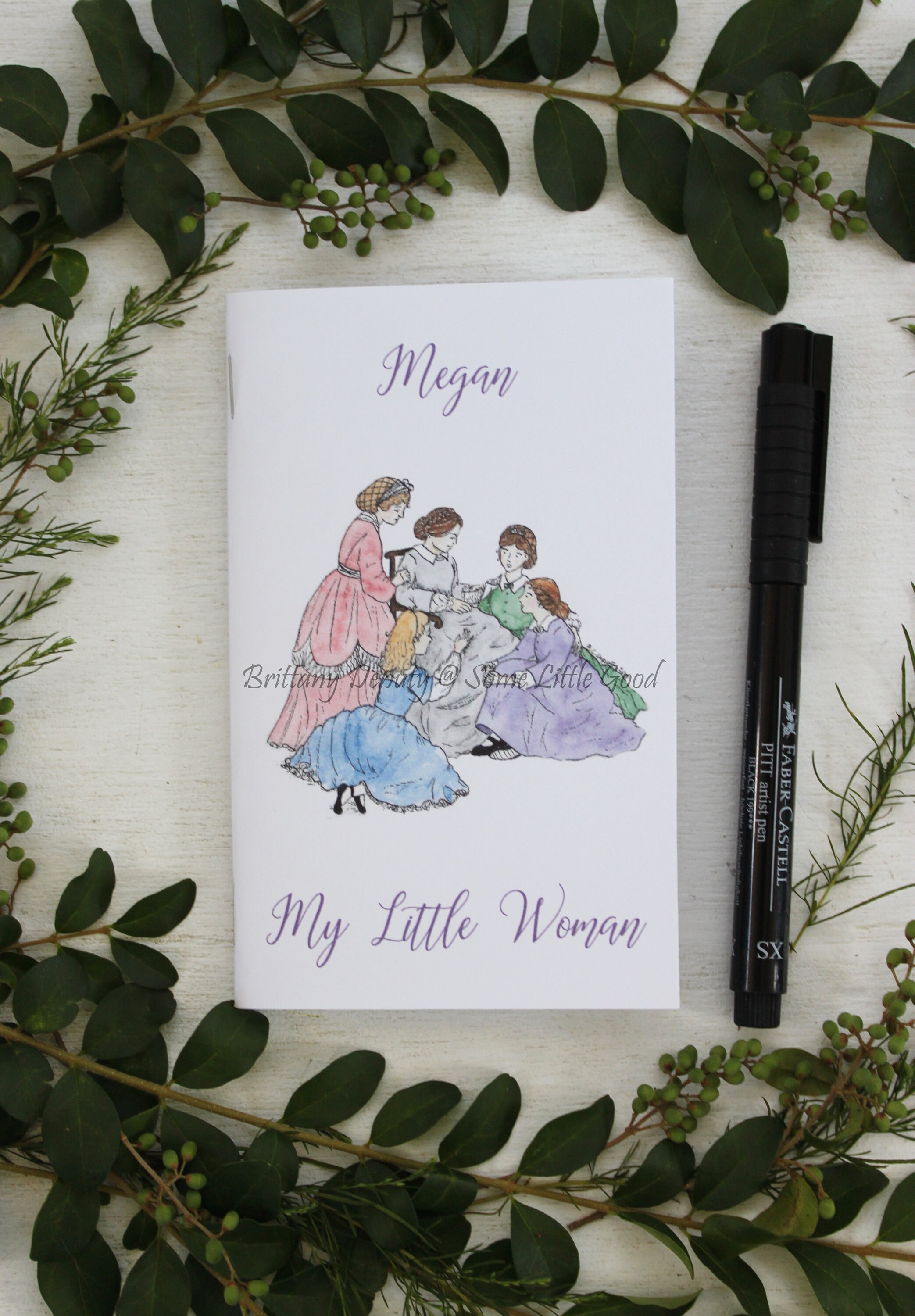 Little Women Journal Book Lovers Pocket Journal Louisa May | Etsy