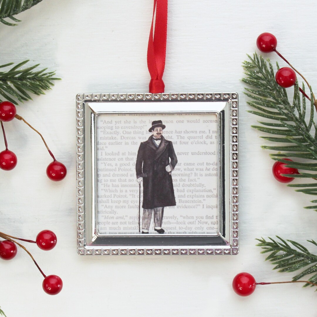 Ornament With Hercule Poirot OR Sherlock Holmes OR Miss Jane, Agatha ...