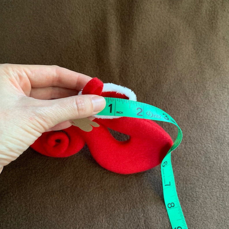 TINY Coiled Snake Tail Shaped Christmas Stocking Ornament - Etsy