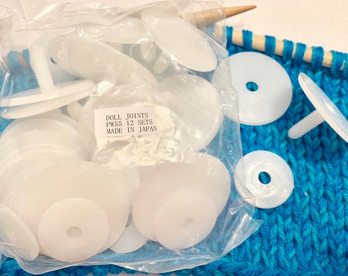Doll Joints 55mm, Stuffed Animal Joint 55mm, Bear Joints 55mm, 12 ...